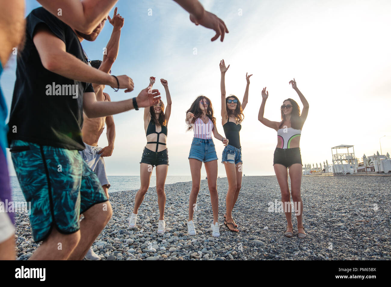 Male beach party funny hi-res stock photography and images - Alamy