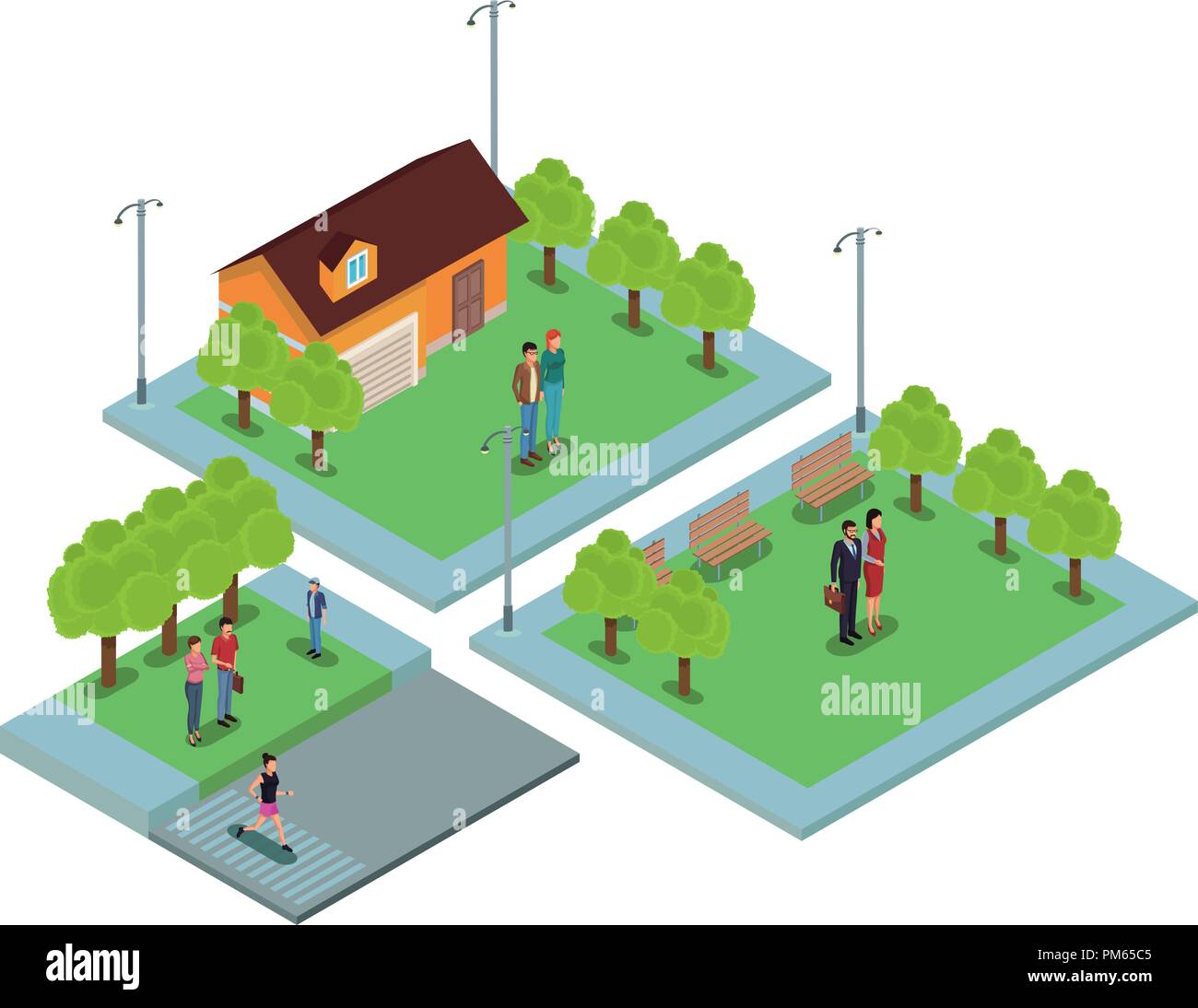 People at home Stock Vector Image & Art - Alamy