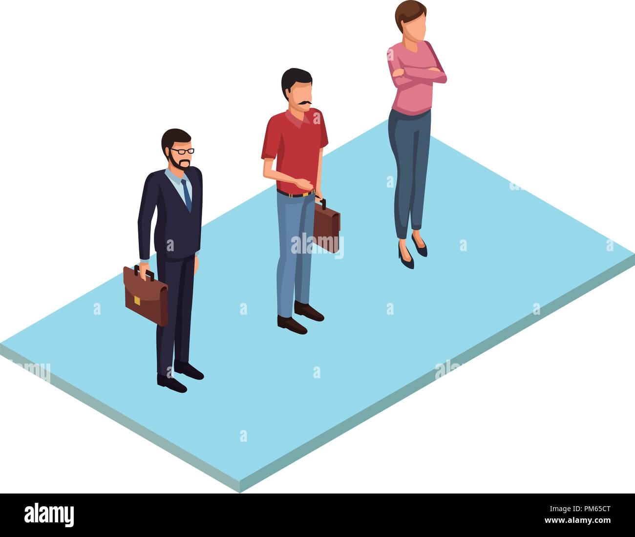 Businessman isometric avatar character hi-res stock photography and ...