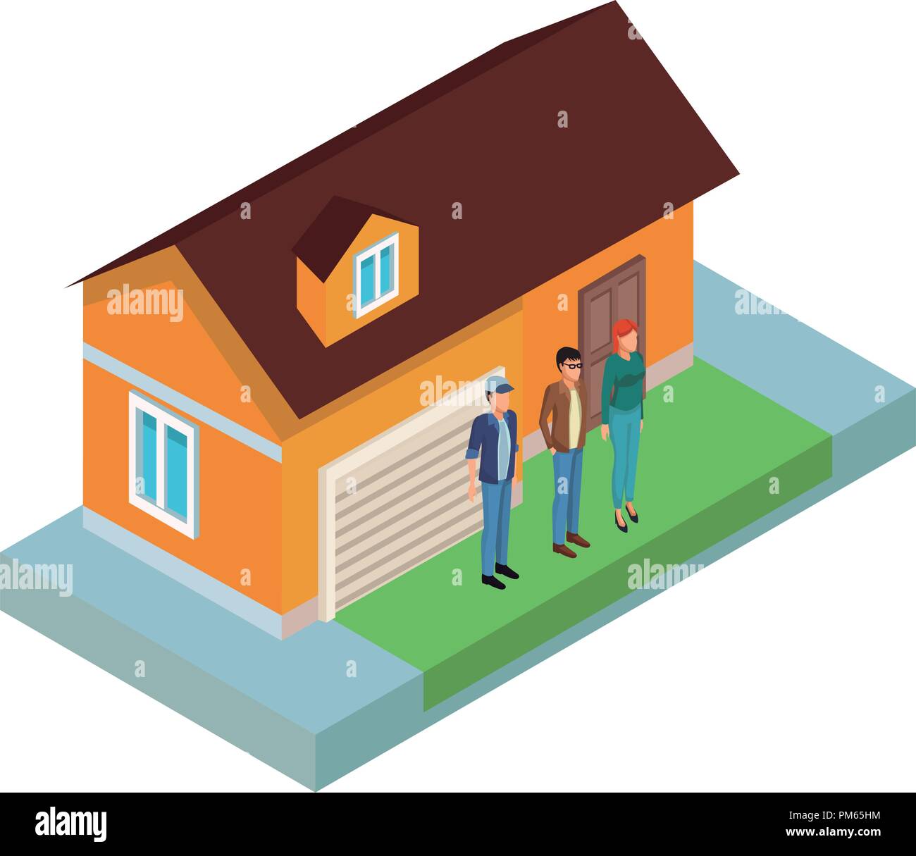 People at home Stock Vector Image & Art - Alamy