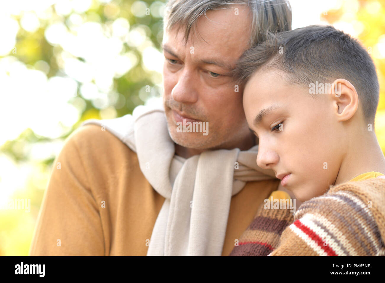 Sad father hi-res stock photography and images - Alamy