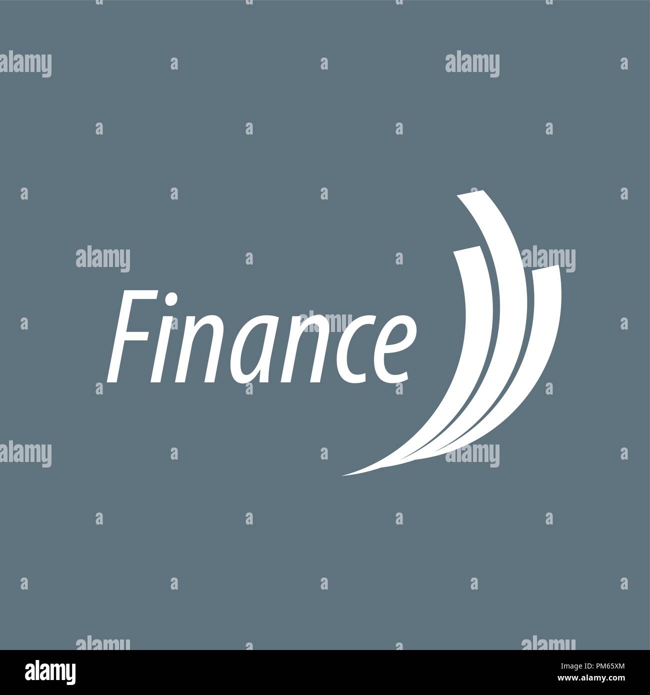 Vector logo Finance Stock Vector Image & Art - Alamy