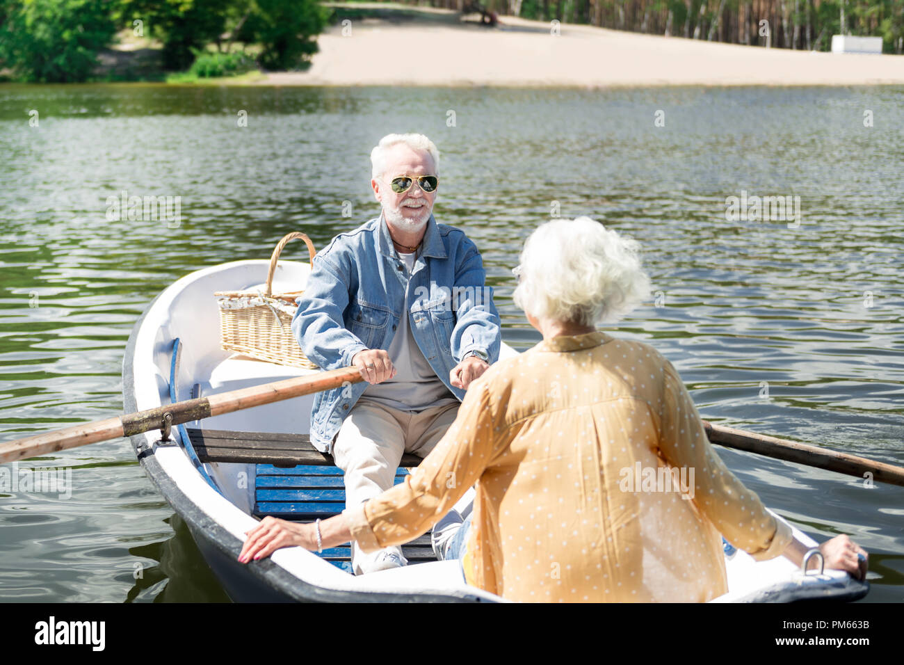 Pensioner boating hi-res stock photography and images - Alamy