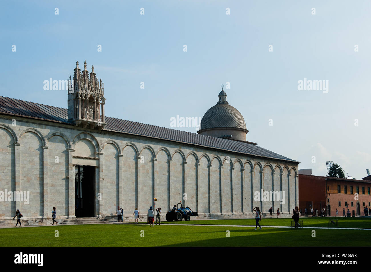Famous Miracle square at summer in Pisa, Italy Stock Photo - Alamy
