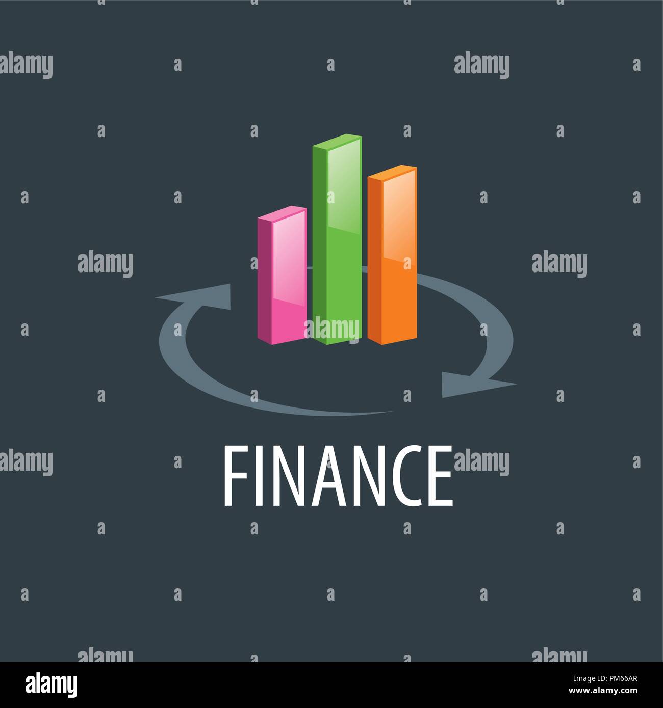 Vector logo Finance Stock Vector Image & Art - Alamy