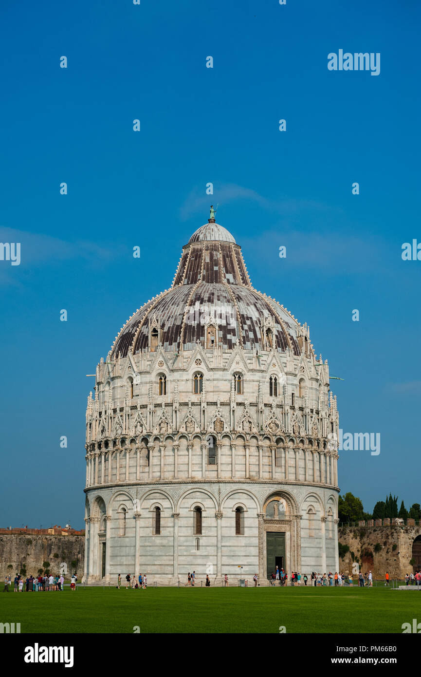 Famous Miracle square at summer in Pisa, Italy Stock Photo - Alamy