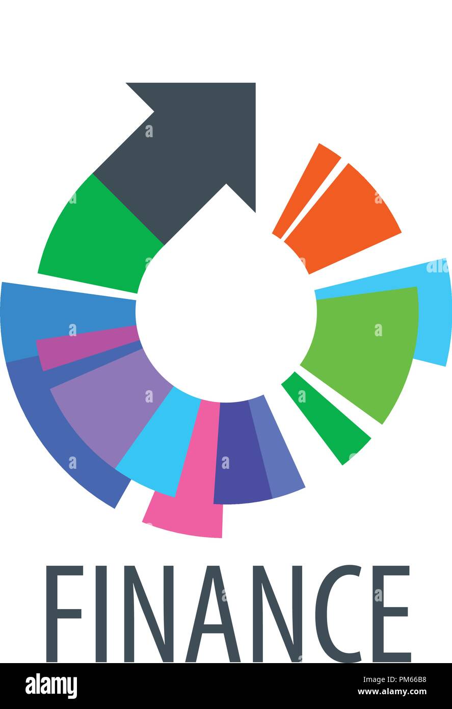 Vector logo Finance Stock Vector Image & Art - Alamy