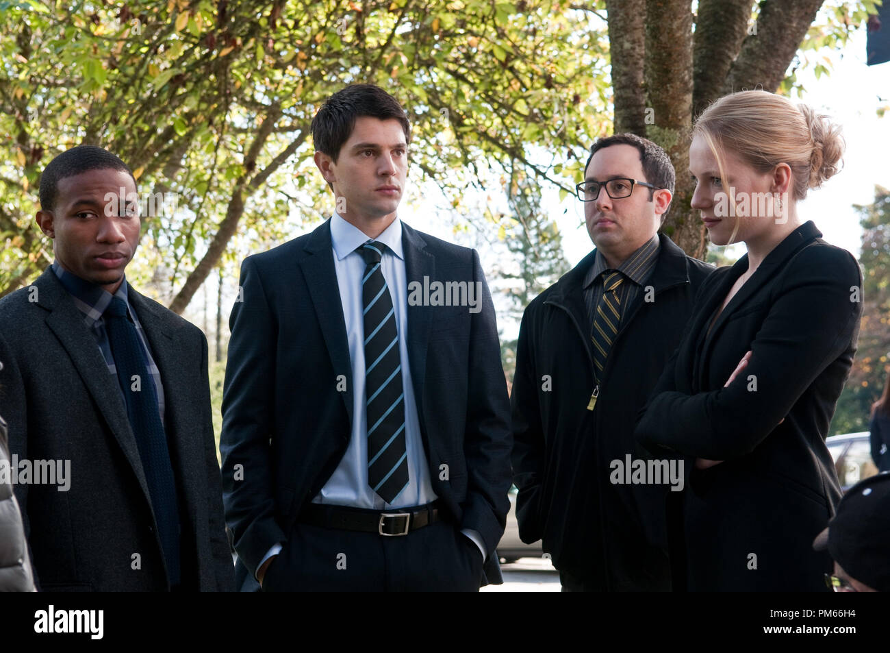 (L-r) ARLEN ESCARPETA as Nathan, NICHOLAS DÕAGOSTO as Sam, P.J. BYRNE ...