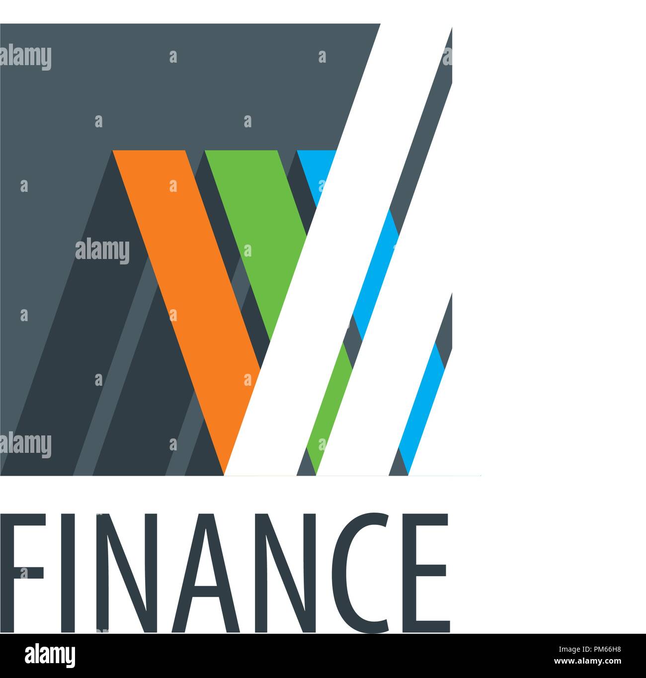 Vector logo Finance Stock Vector Image & Art - Alamy