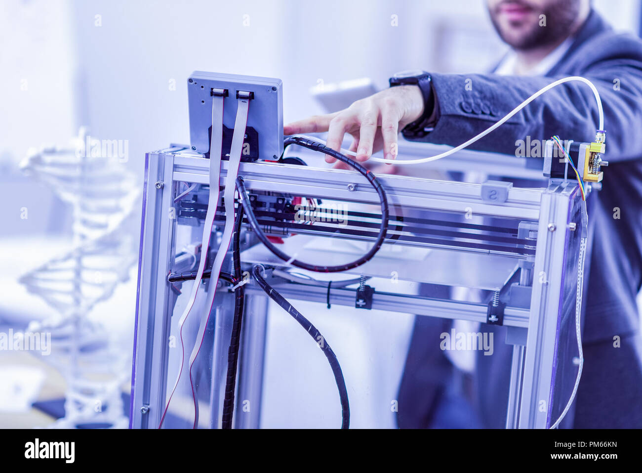 Mechanism Of 3d Printer High Resolution Stock Photography and Images ...