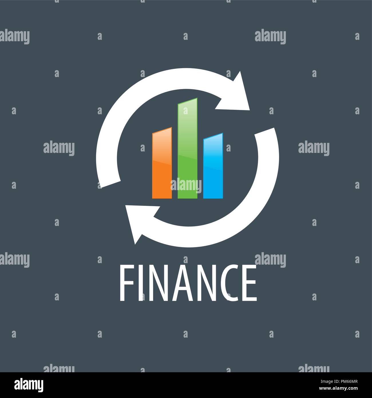 Vector logo Finance Stock Vector Image & Art - Alamy