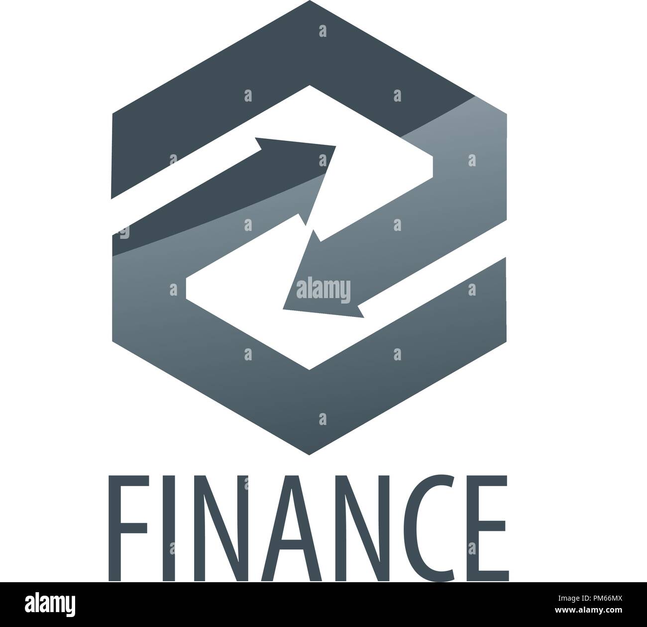 Vector logo Finance Stock Vector Image & Art - Alamy
