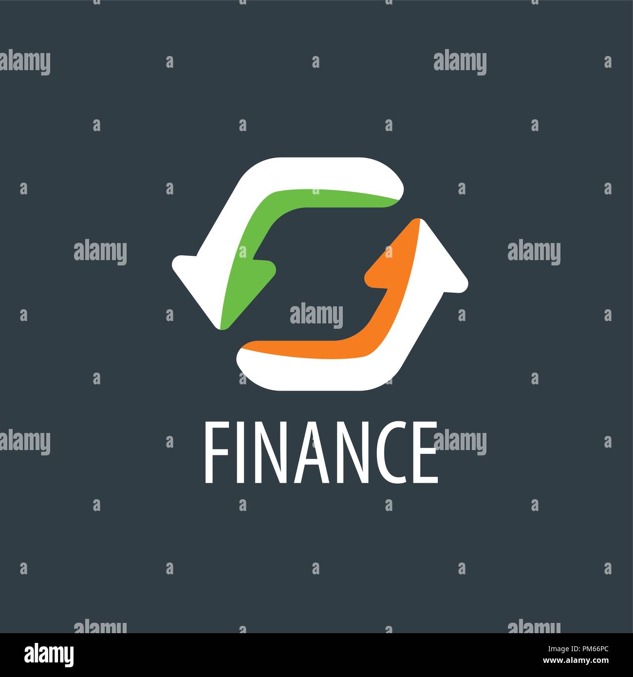 Vector logo Finance Stock Vector Image & Art - Alamy