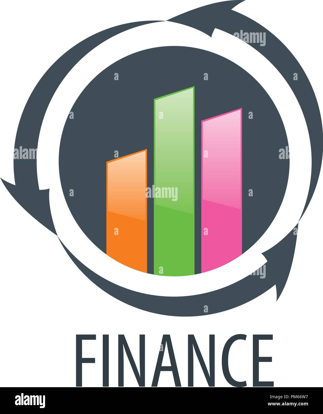 Vector logo Finance Stock Vector Image & Art - Alamy