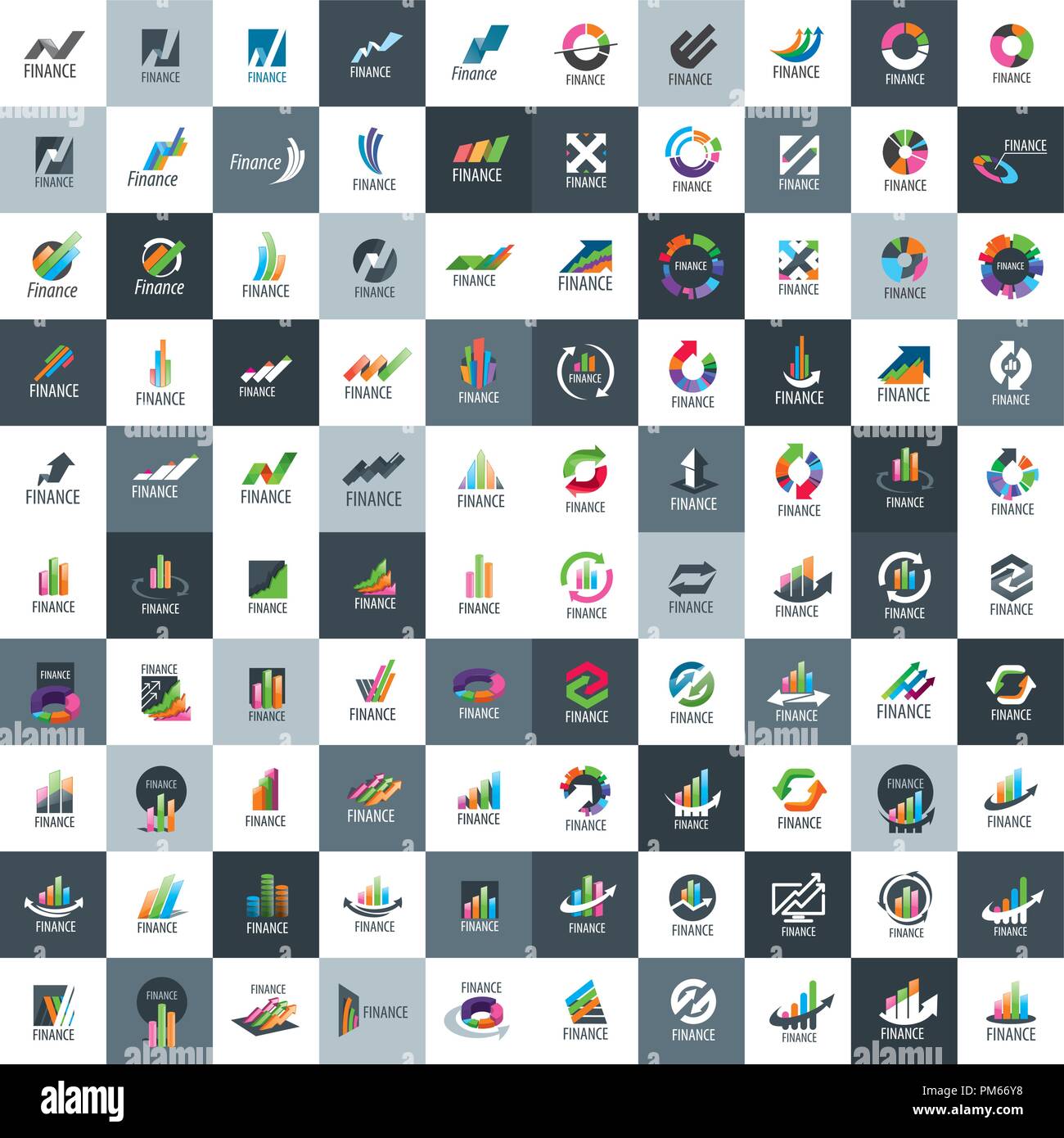 Vector logo Finance Stock Vector Image & Art - Alamy