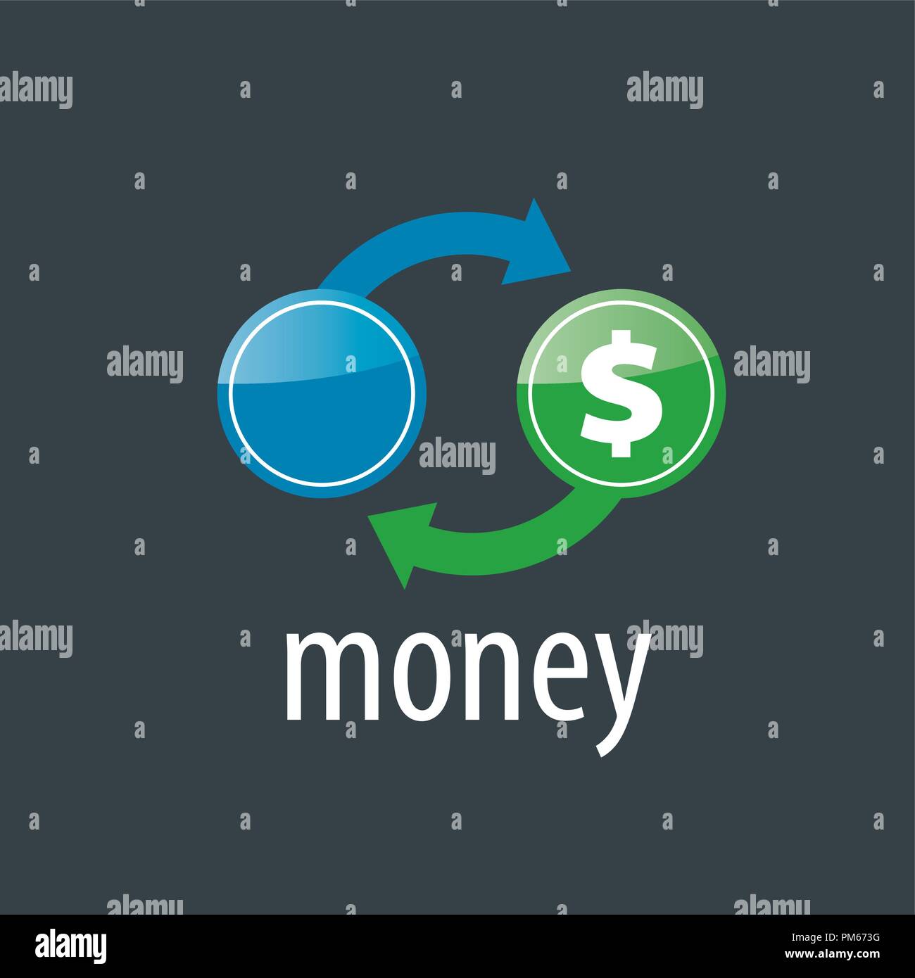 vector logo money Stock Vector Image & Art - Alamy