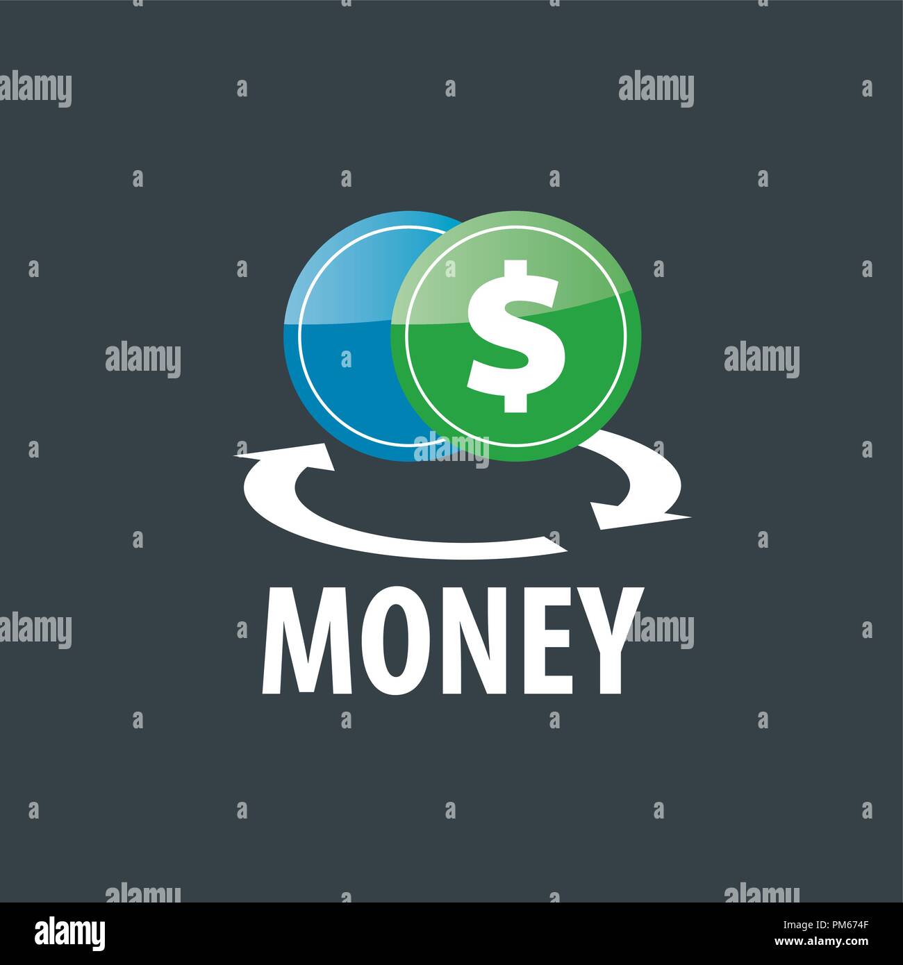 vector logo money Stock Vector Image & Art - Alamy