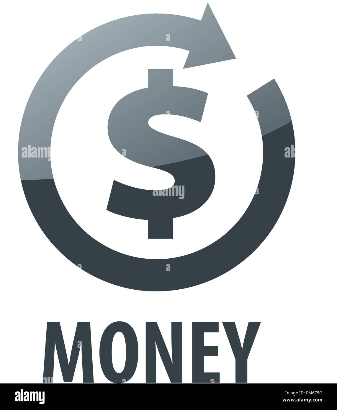 vector logo money Stock Vector Image & Art - Alamy