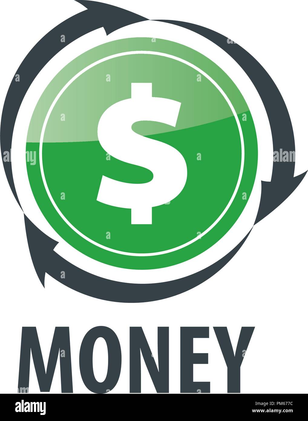 vector logo money Stock Vector Image & Art - Alamy