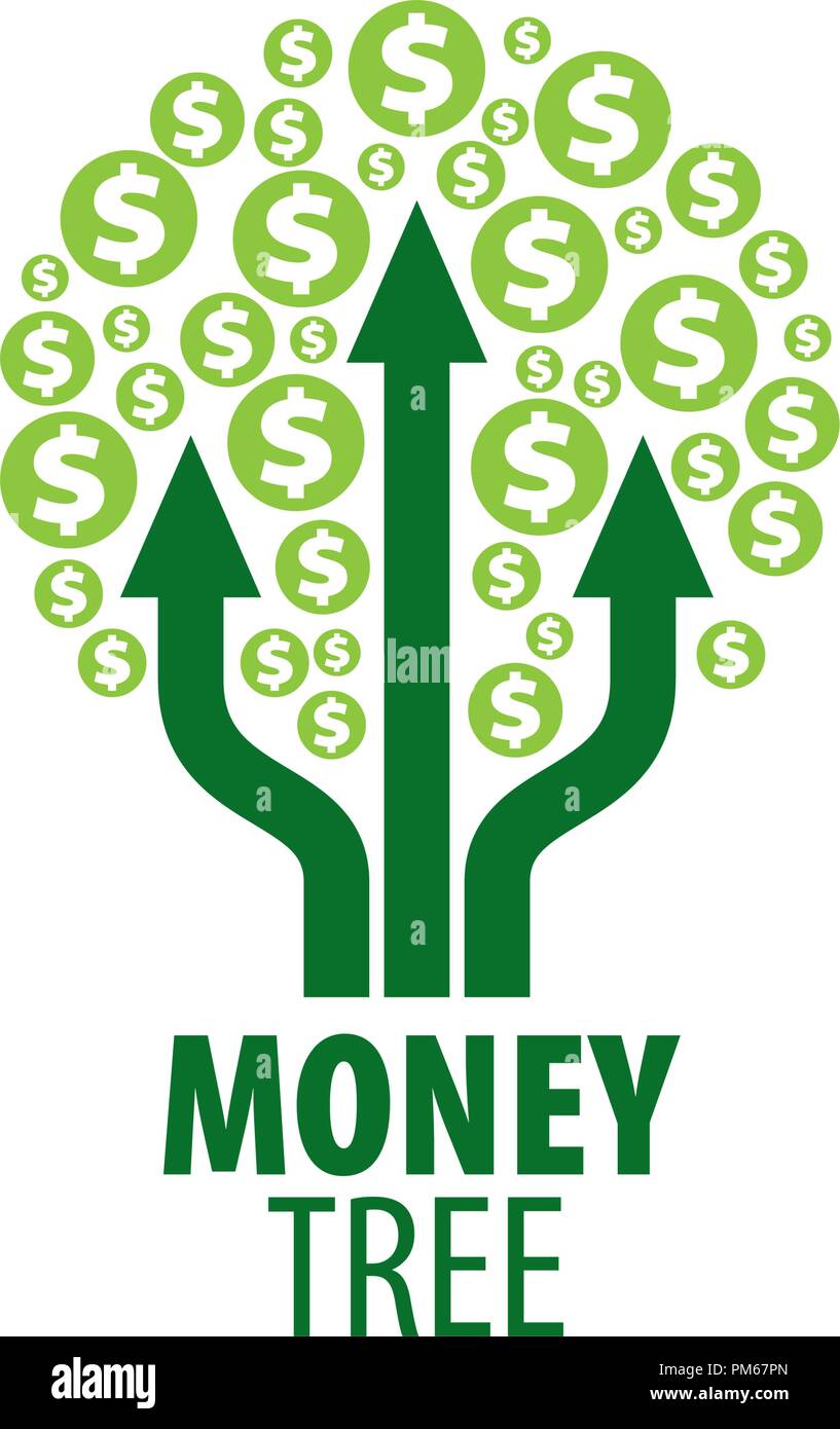 Money tree logo hi-res stock photography and images - Alamy