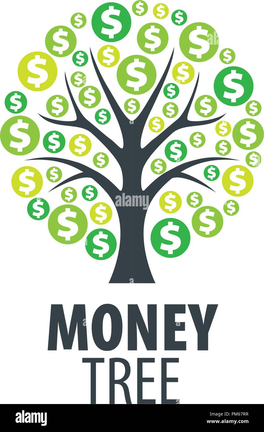 logo money tree Stock Vector Image & Art - Alamy