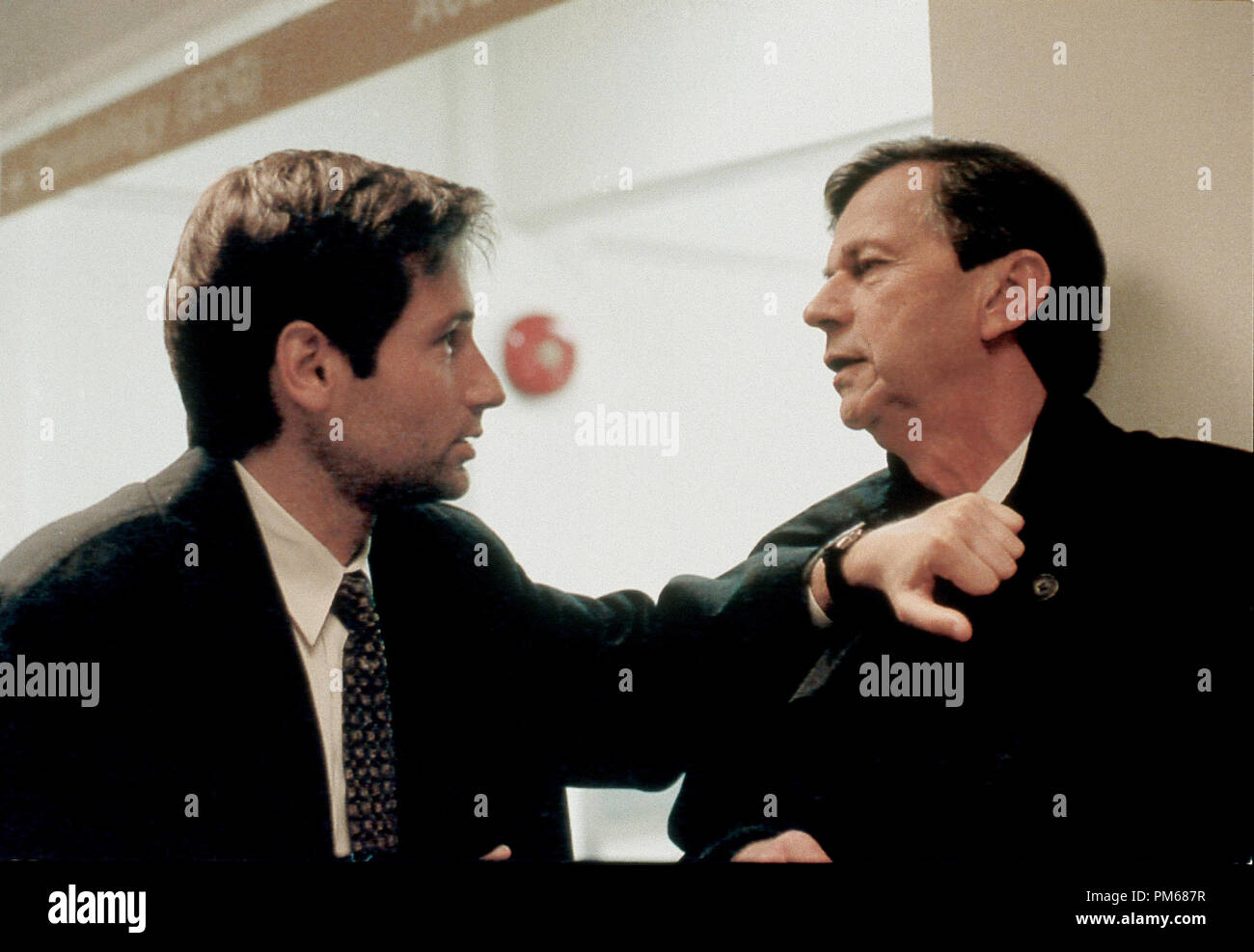 Film Still from "The X-Files" David Duchovny, William B. Davis File ...