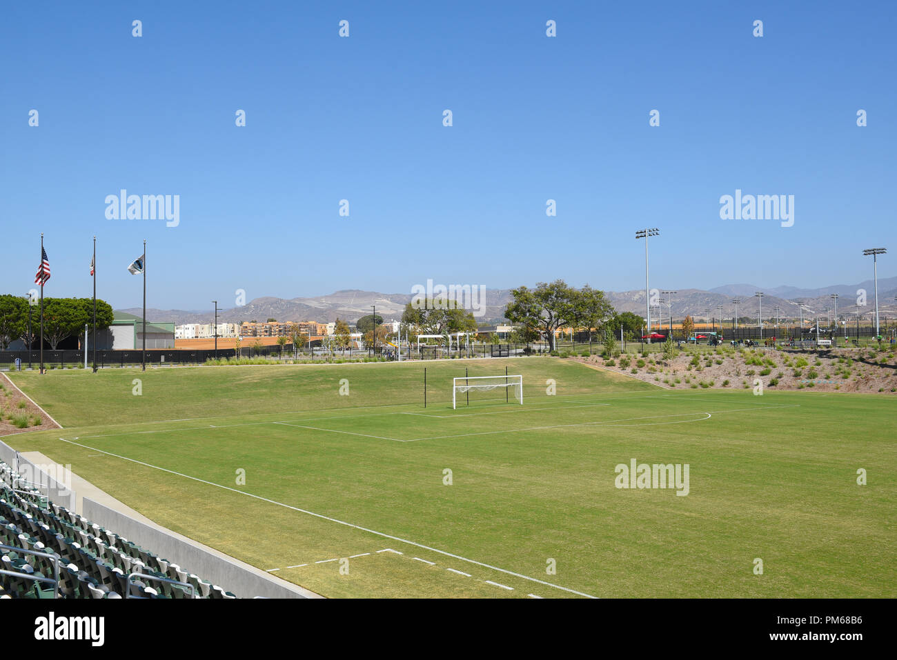 IRVINE, CALIFORNIA, OCTOBER 8, 2017: The Championship Soccer Stadium in ...