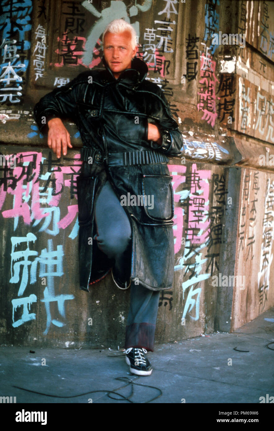 Rutger Hauer, "Blade Runner" 1982 Stock Photo - Alamy