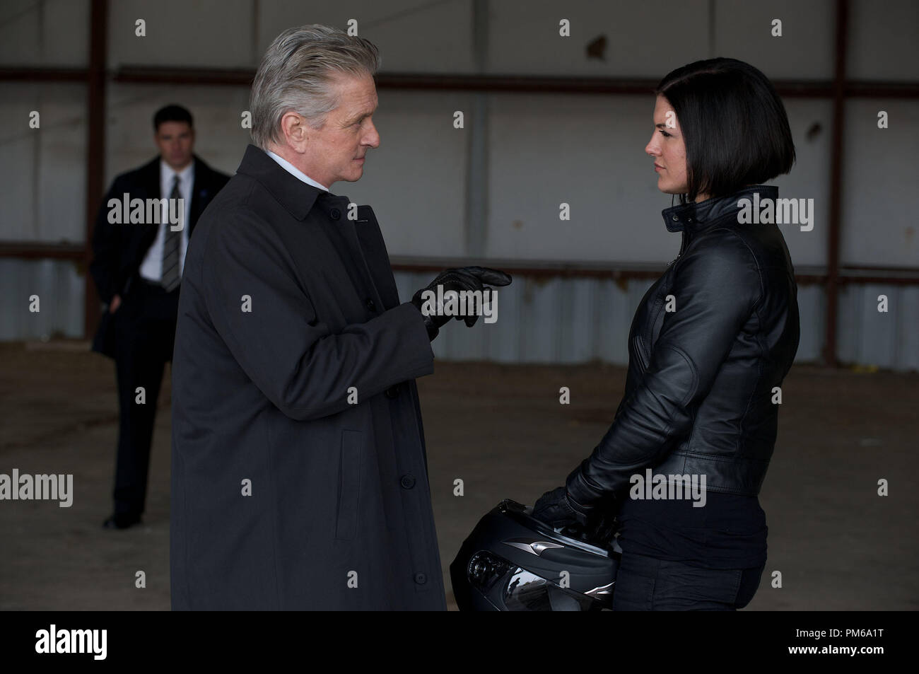 (Left to right.) Michael Douglas and Gina Carano star in Relativity ...