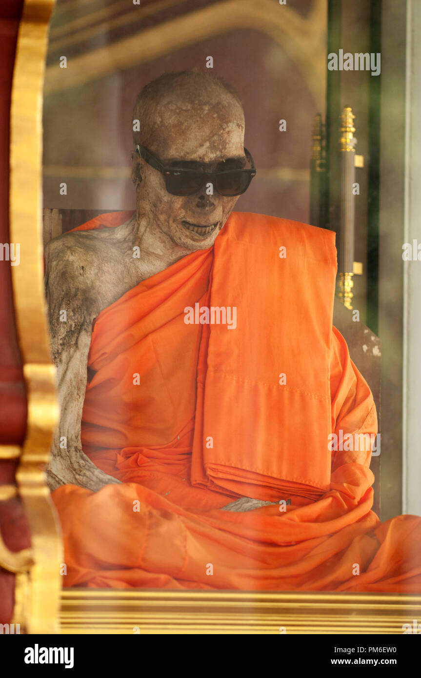 Thailand - koh Samui - Petrified monk Stock Photo - Alamy
