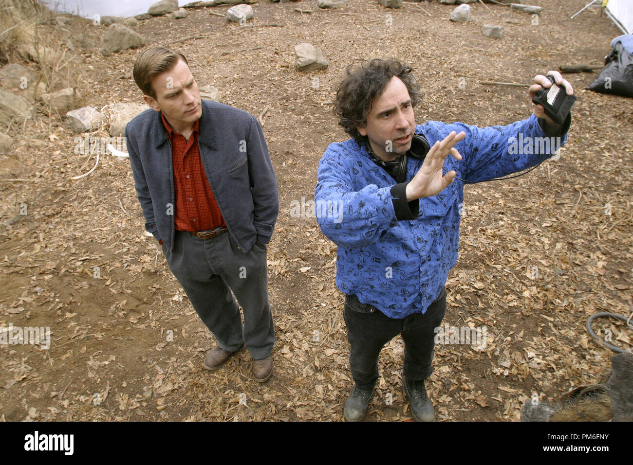 Film Still / Publicity Still from "Big Fish" Ewan McGregor and Director ...