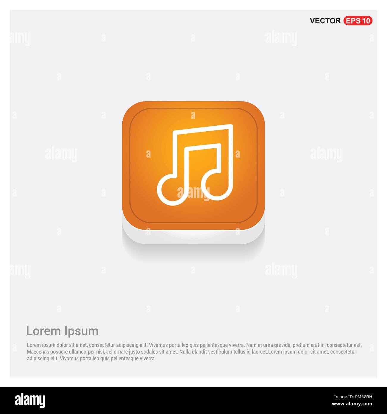 Music Symbol Icon Stock Vector Image & Art - Alamy