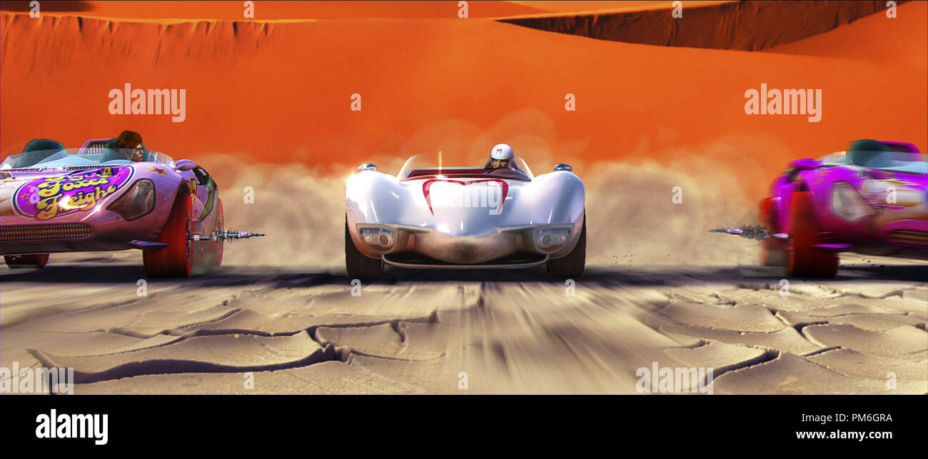Film Still from "Speed Racer" Emile Hirsch © 2008 Warner Brothers File ...