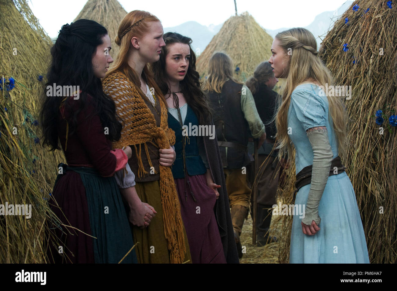 (L-r) CARMEN LAVIGNE as Rose, SHAUNA KAIN as Roxanne, KACEY ROHL as ...