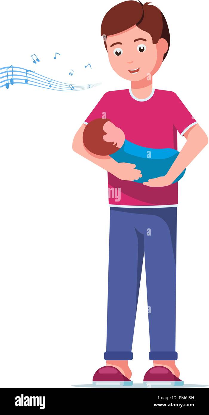 Cartoon people new born baby hi-res stock photography and images - Alamy