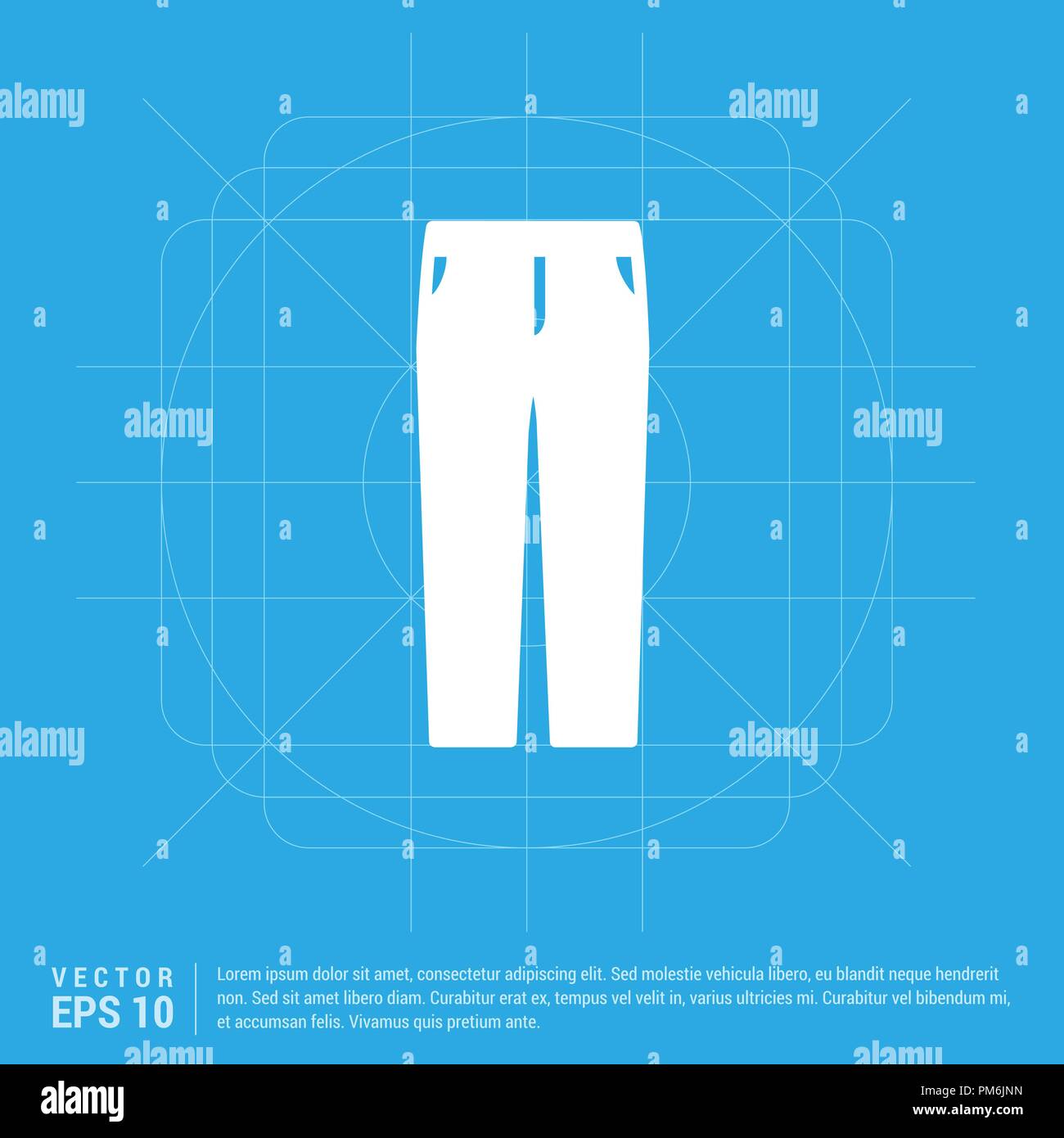 Pants, trousers icon Stock Vector Image & Art - Alamy