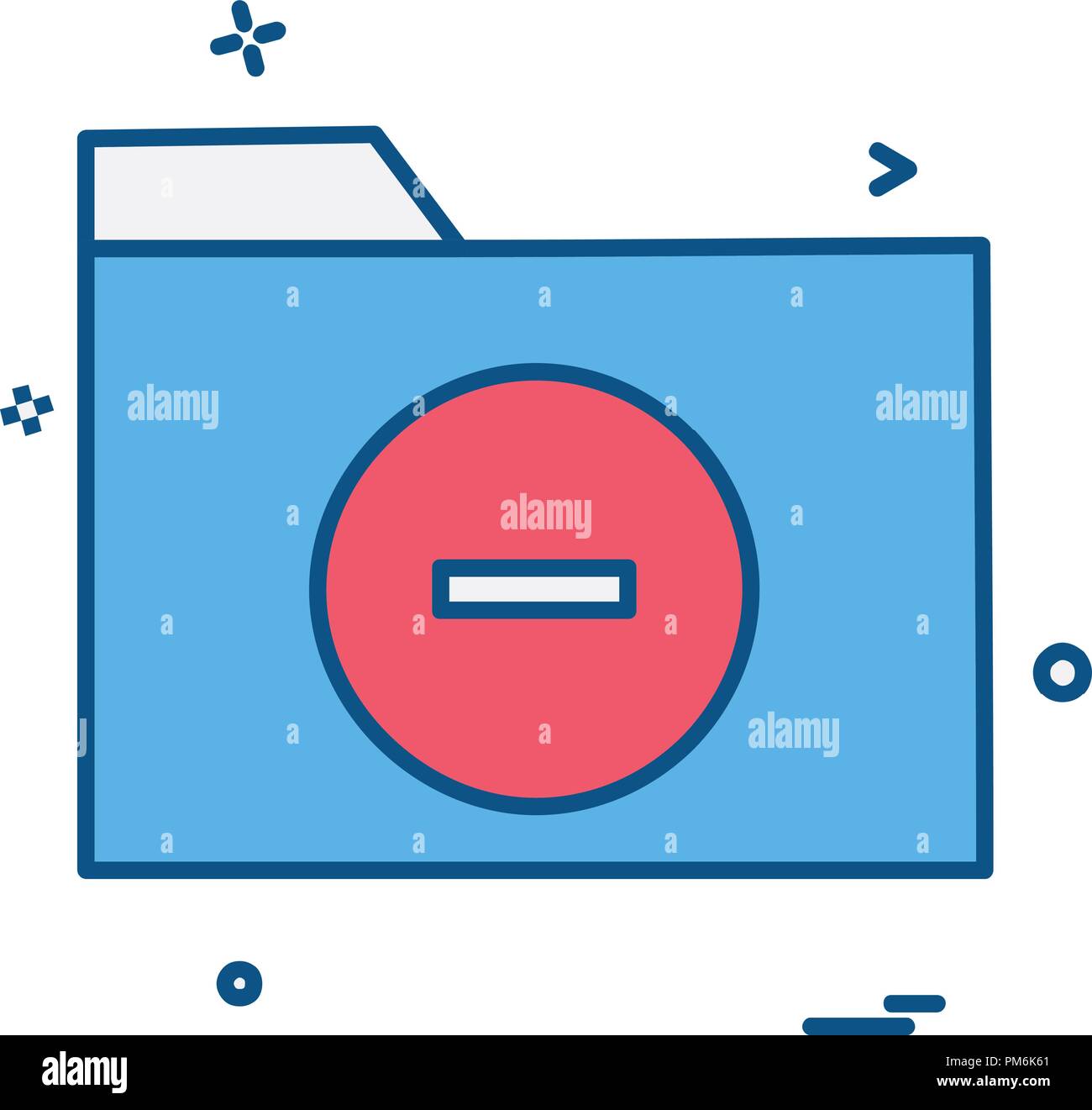 Folder icon design vector Stock Vector Image & Art - Alamy