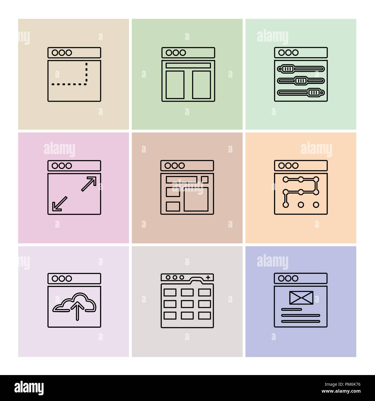 Website Web User Interface Web App Internet Website Dwonloading Uploading User