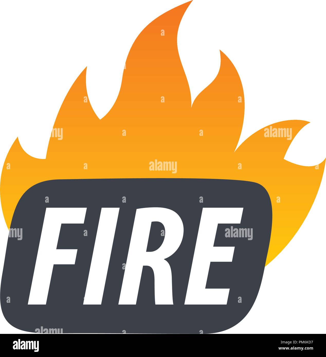 fire vector logo Stock Vector Image & Art - Alamy