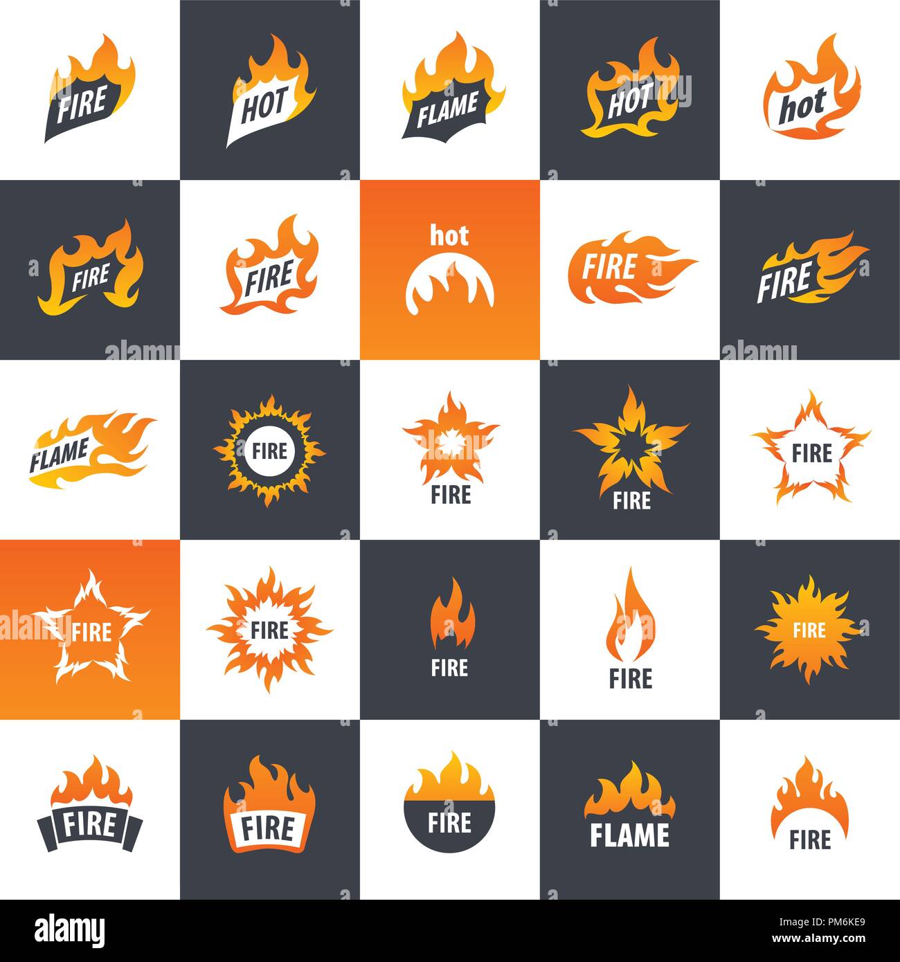 fire vector logo Stock Vector Image & Art - Alamy