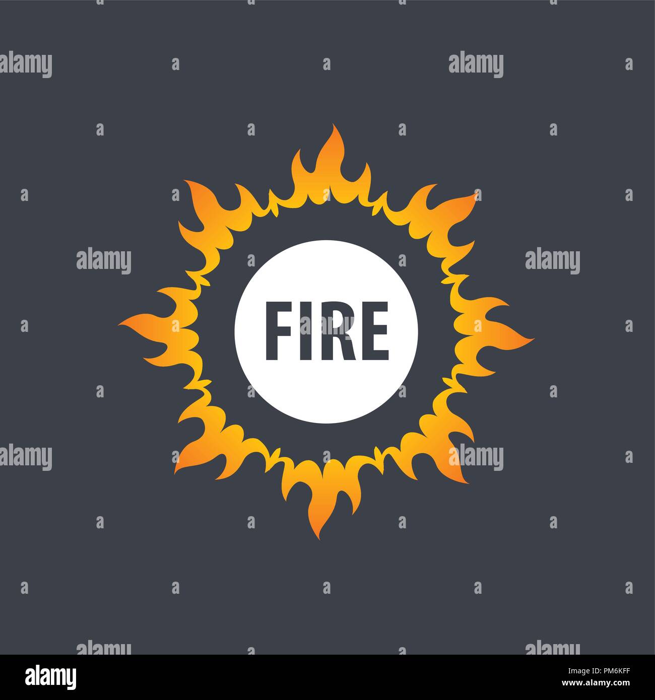 fire vector logo Stock Vector Image & Art - Alamy