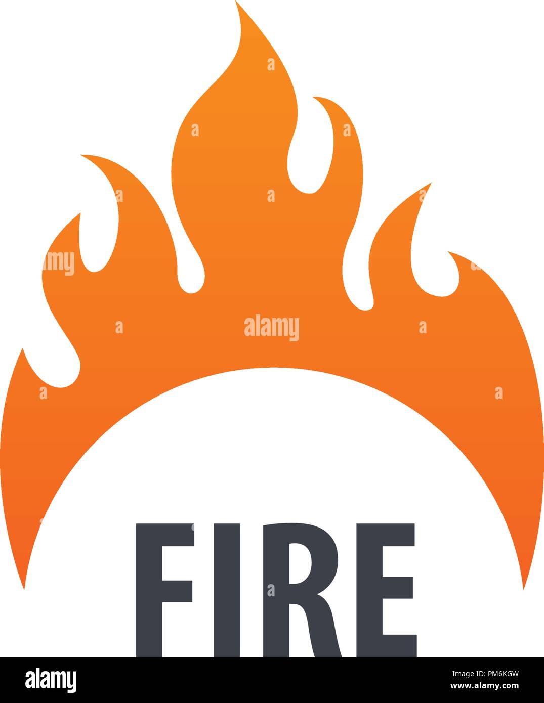 fire vector logo Stock Vector Image & Art - Alamy
