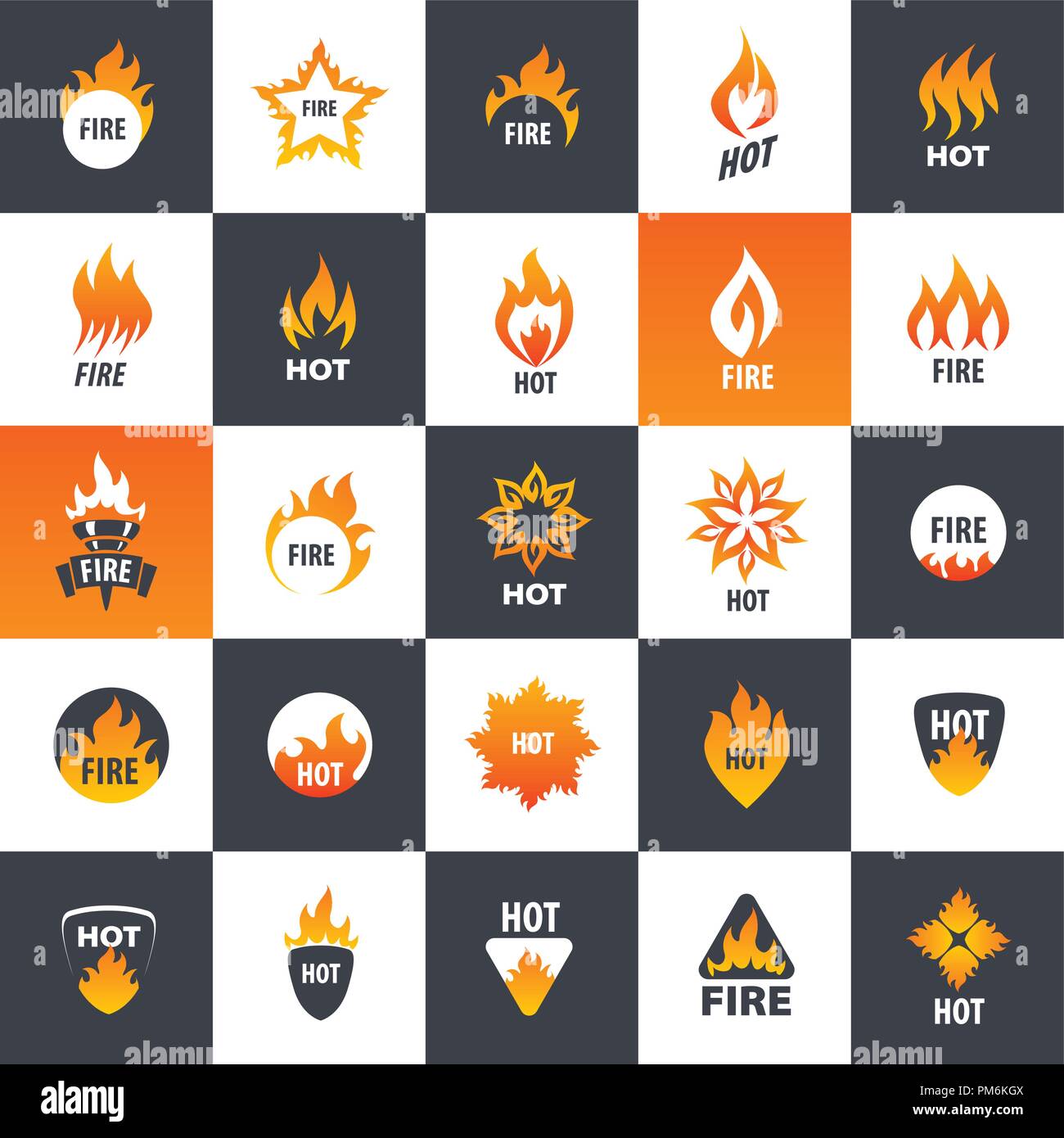 fire vector logo Stock Vector Image & Art - Alamy