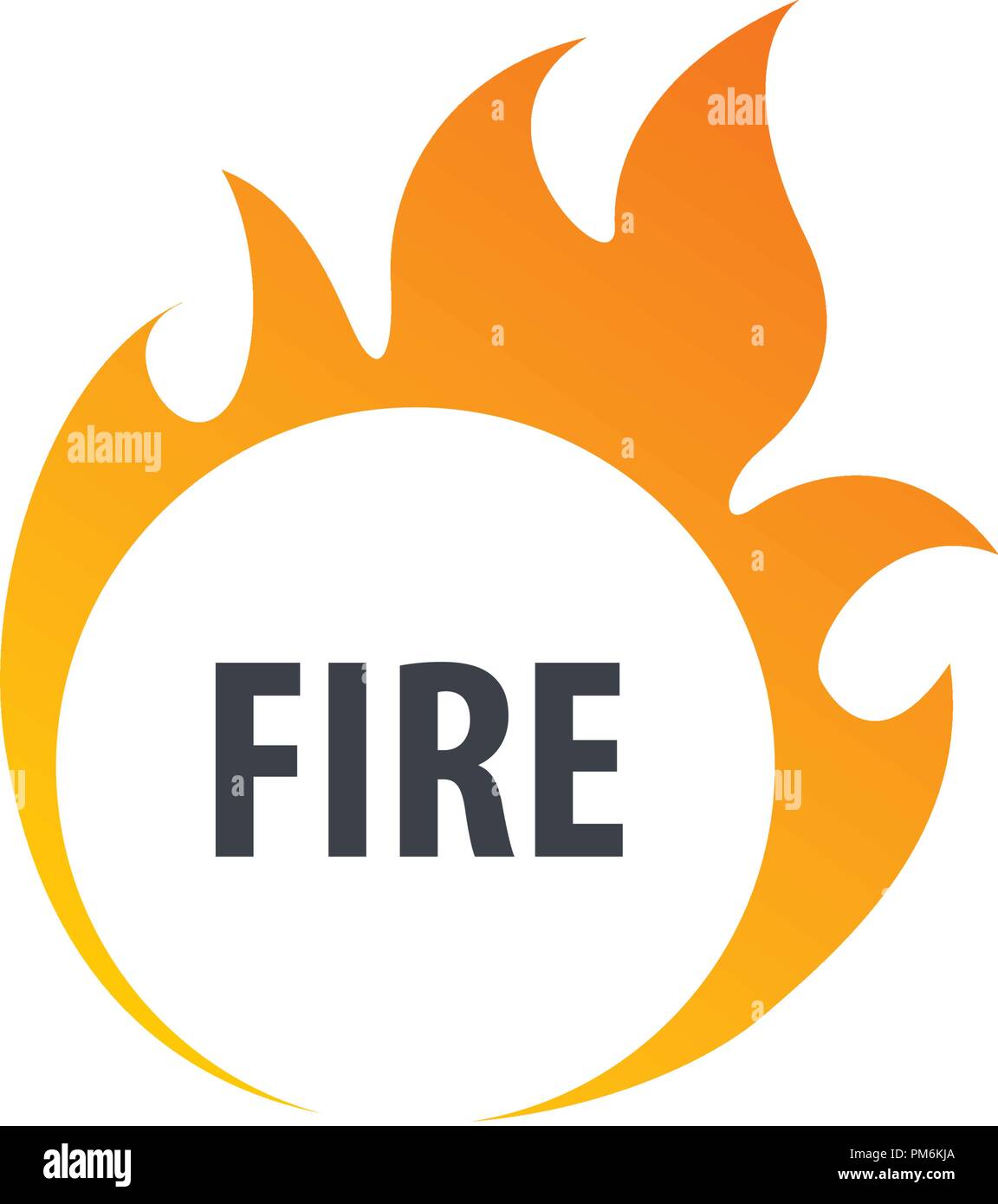 fire vector logo Stock Vector Image & Art - Alamy