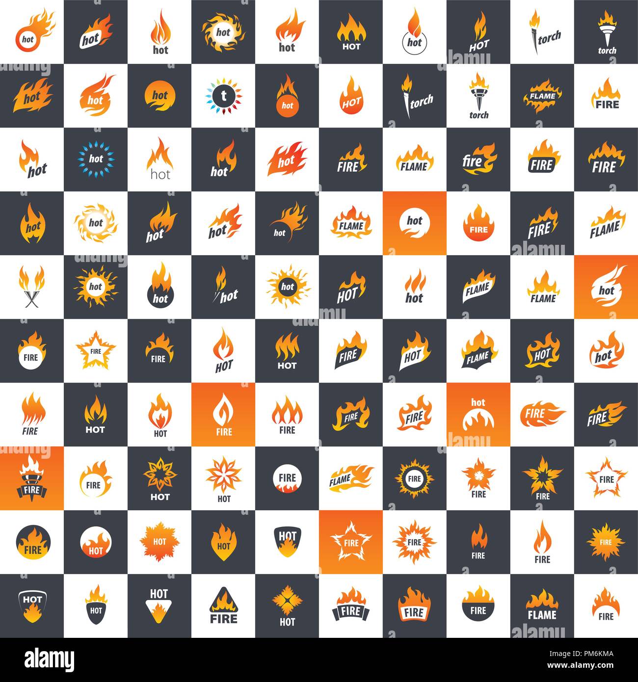 fire vector logo Stock Vector Image & Art - Alamy