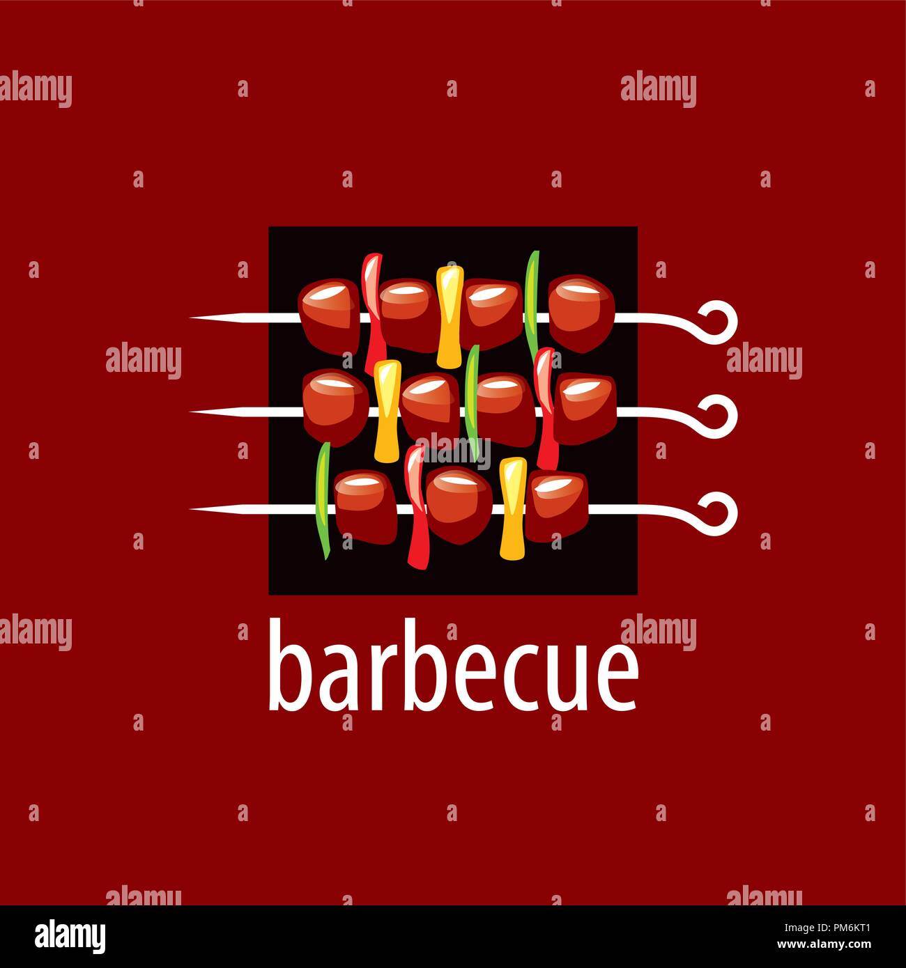 Barbecue party logo Stock Vector Image & Art - Alamy