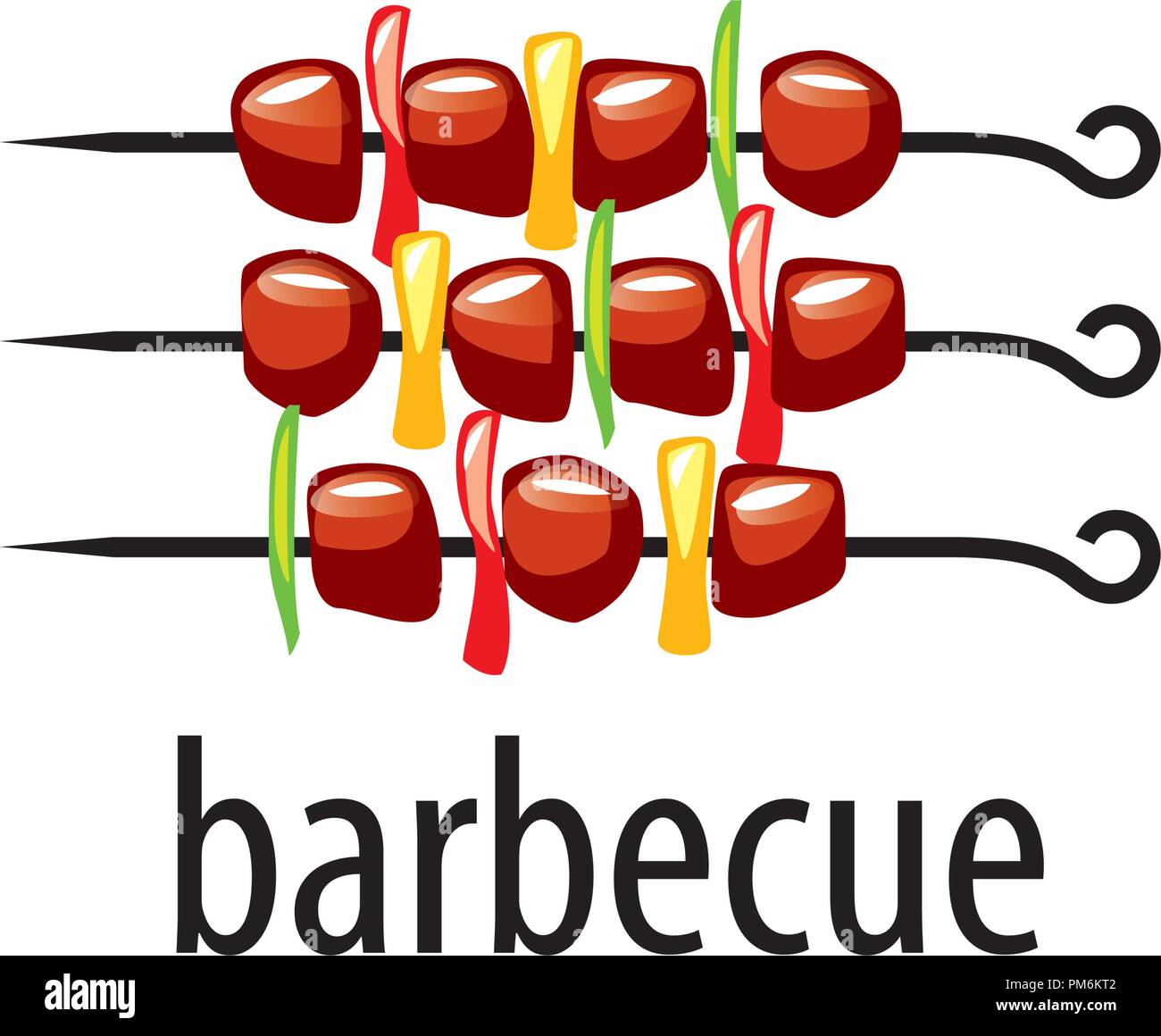 Barbecue party logo Stock Vector Image & Art - Alamy