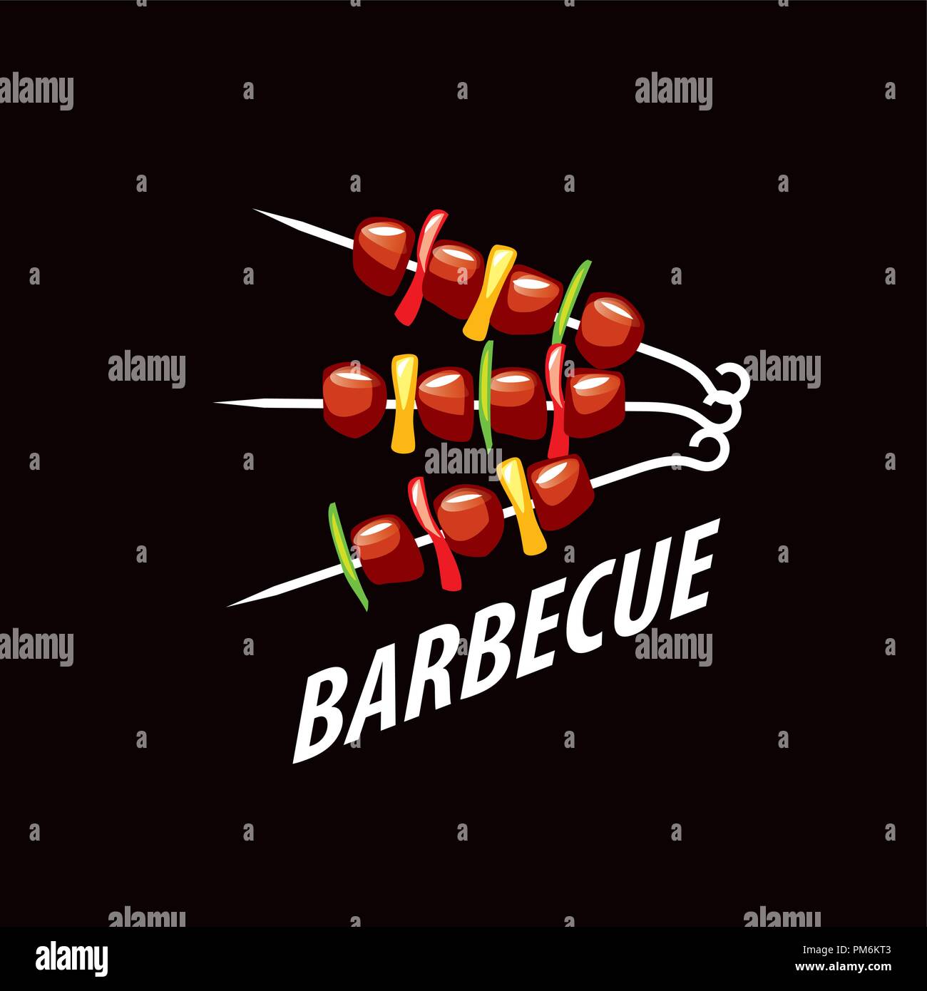 Barbecue party logo Stock Vector Image & Art - Alamy