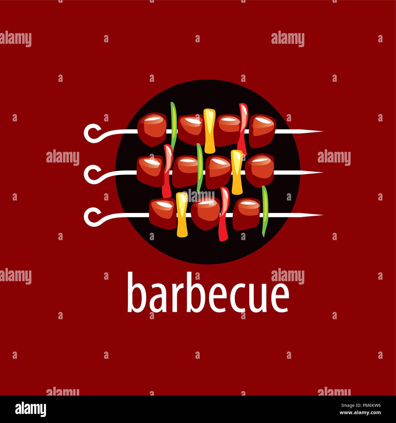 Barbecue party logo Stock Vector Image & Art - Alamy