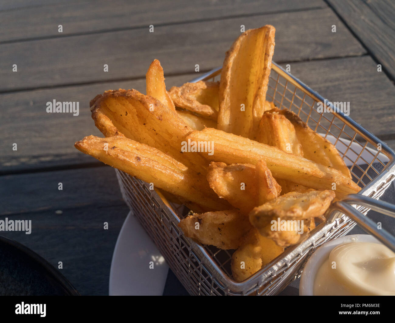 Close up french fries fried hi-res stock photography and images - Alamy
